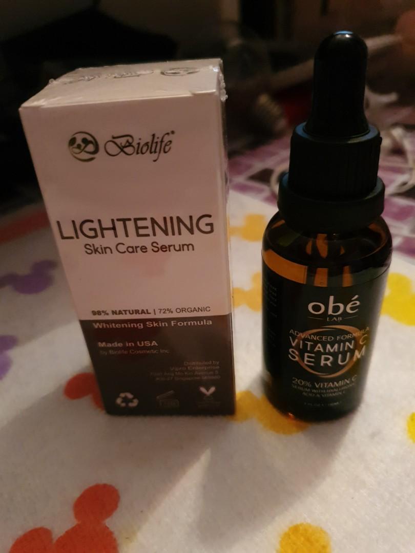 Biolife Lightening skin care serum/obe Vitamin C serum, Beauty ...