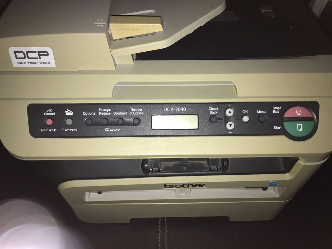 Brother Multiunction Printer - Printer Scanner Copier (Model DCP-7040 ...
