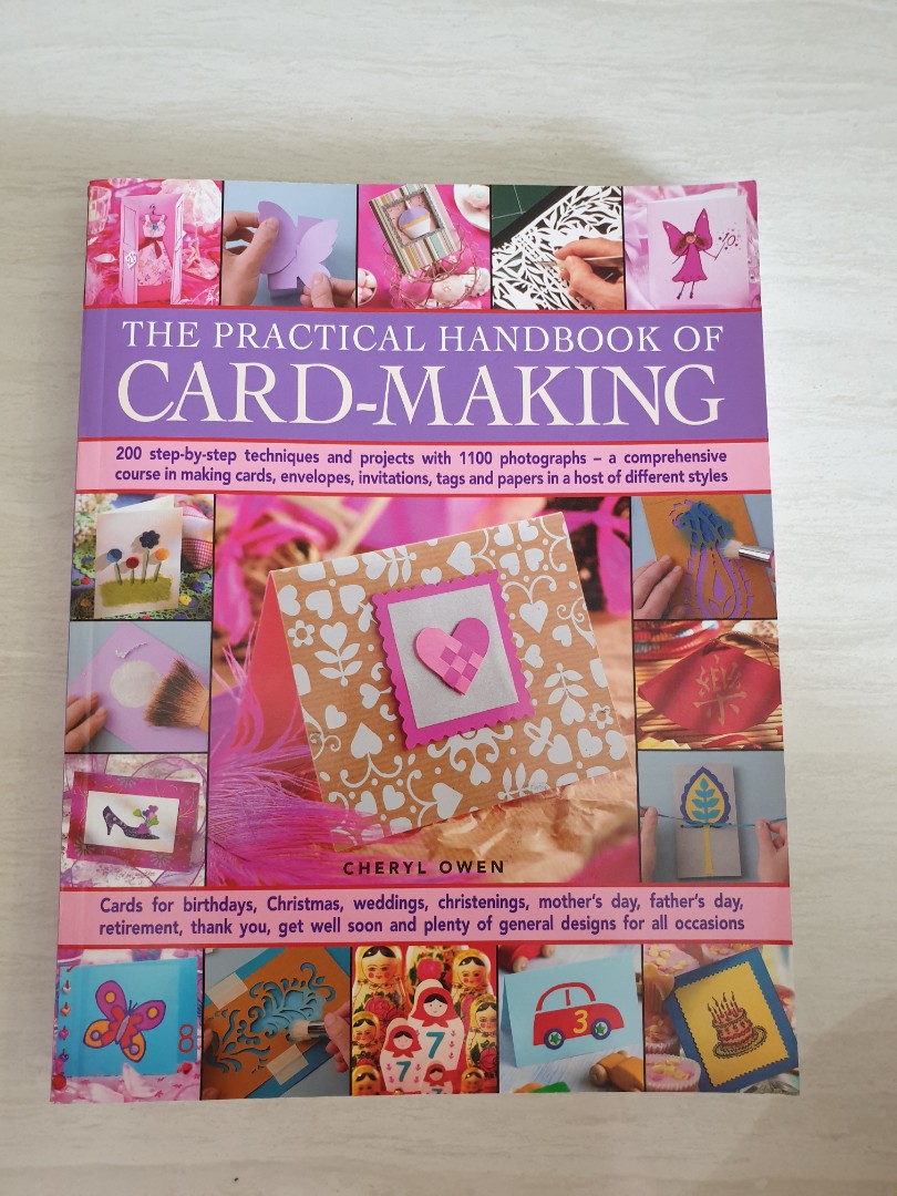 Card Making book (Free normal mail), Hobbies & Toys, Stationery & Craft ...