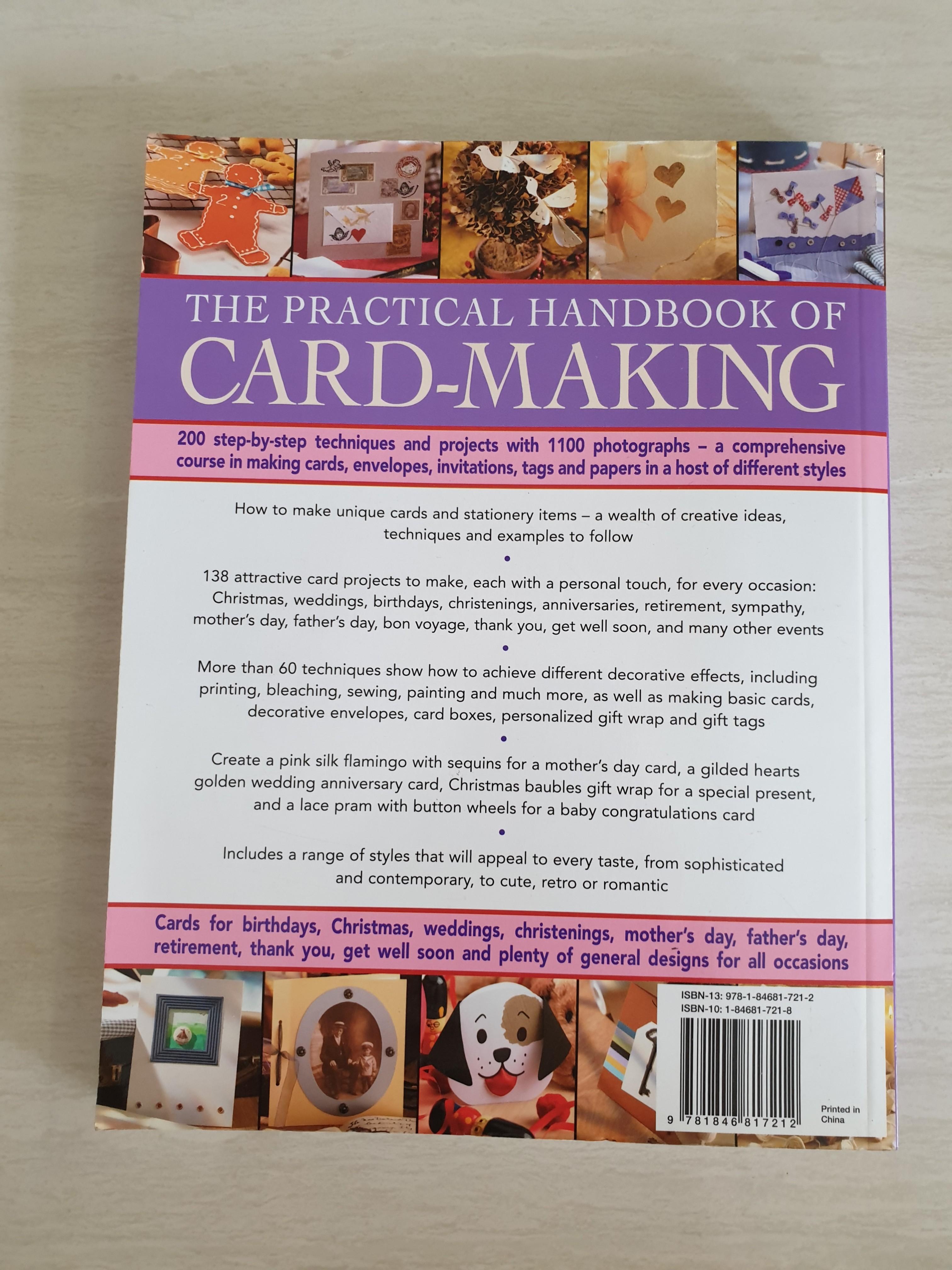 Card Making book (Free normal mail), Hobbies & Toys, Stationery & Craft ...