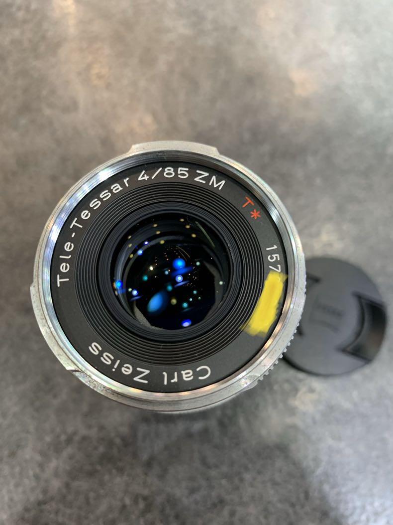 超平 Carl Zeiss ZM Tele Tessar 85mm f4, 攝影器材, 鏡頭及裝備 - Carousell