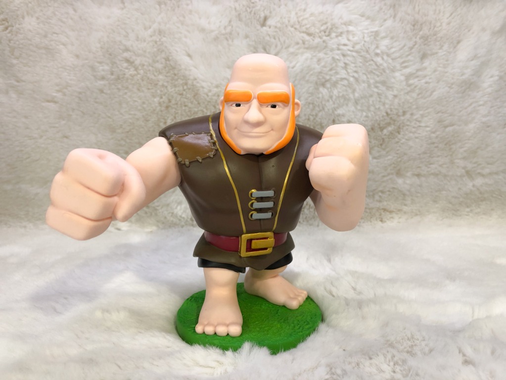 Clash of Clans Giant Figurine, Hobbies & Toys, Toys & Games on Carousell