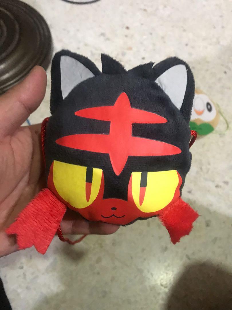 Coin Pouch Pokemon Litten ,Popplio, Rowlet, Hobbies & Toys, Toys ...
