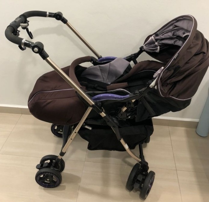 Combi Miracle Turn Elite Stroller, Babies & Kids, Going Out, Strollers on Carousell
