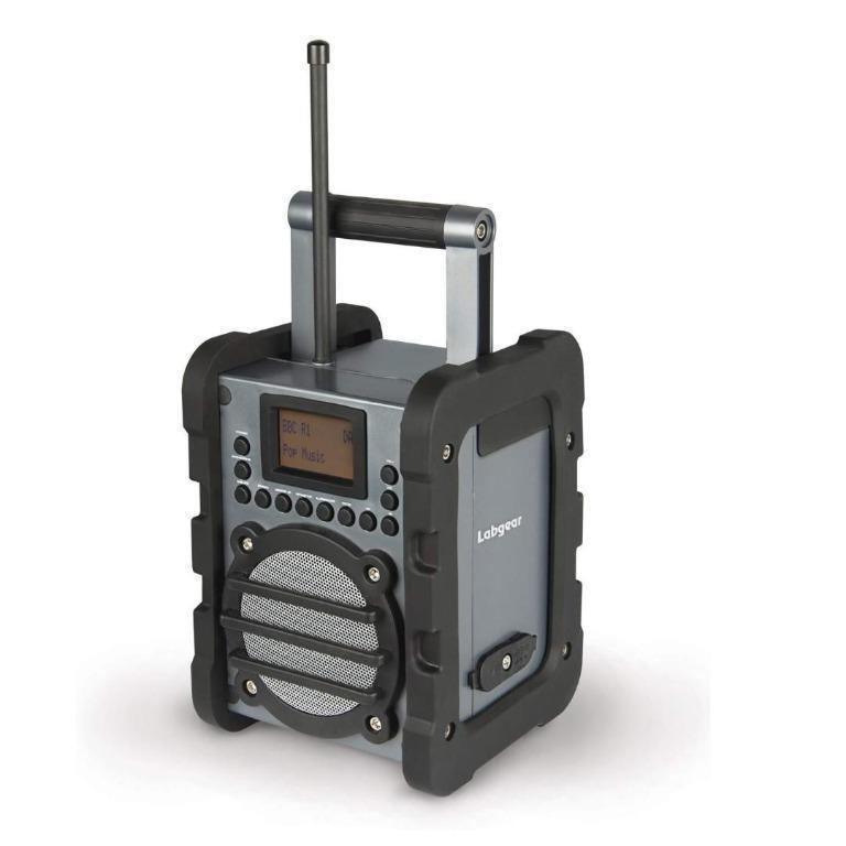 DAB Radio Worksite Digital Radio | Rugged DAB Portable Radio | Weather ...