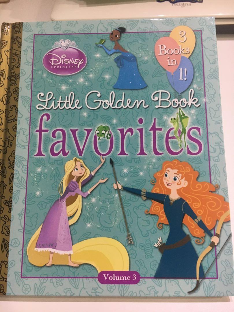 Disney Princess Little Golden Book V. 3 [NEW], Hobbies & Toys, Books ...