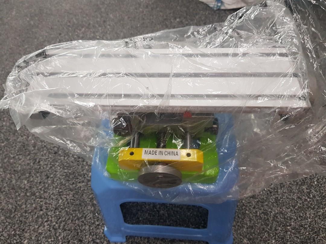 DIY Multifunction Mini Compound Bench Precision Cross Table Sliding ...