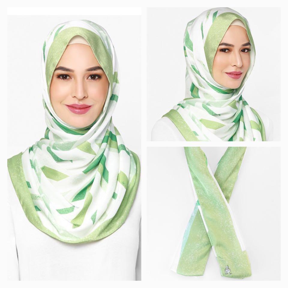 dUCk kuih seri muka scarf, Women's Fashion, Dresses & Sets, Traditional ...