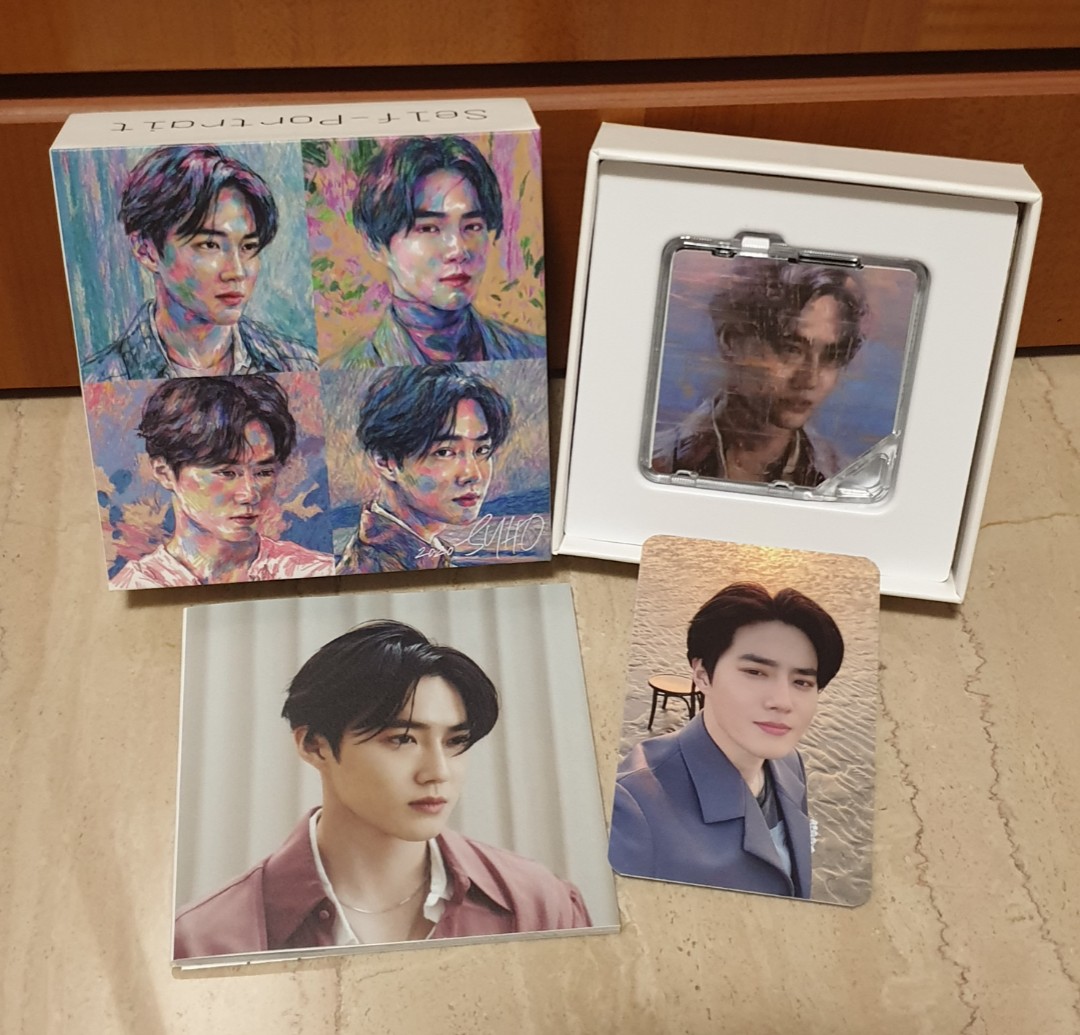 [Brand New / Unsealed] EXO Suho (수호) Self Portrait Kihno Kit with PC ...