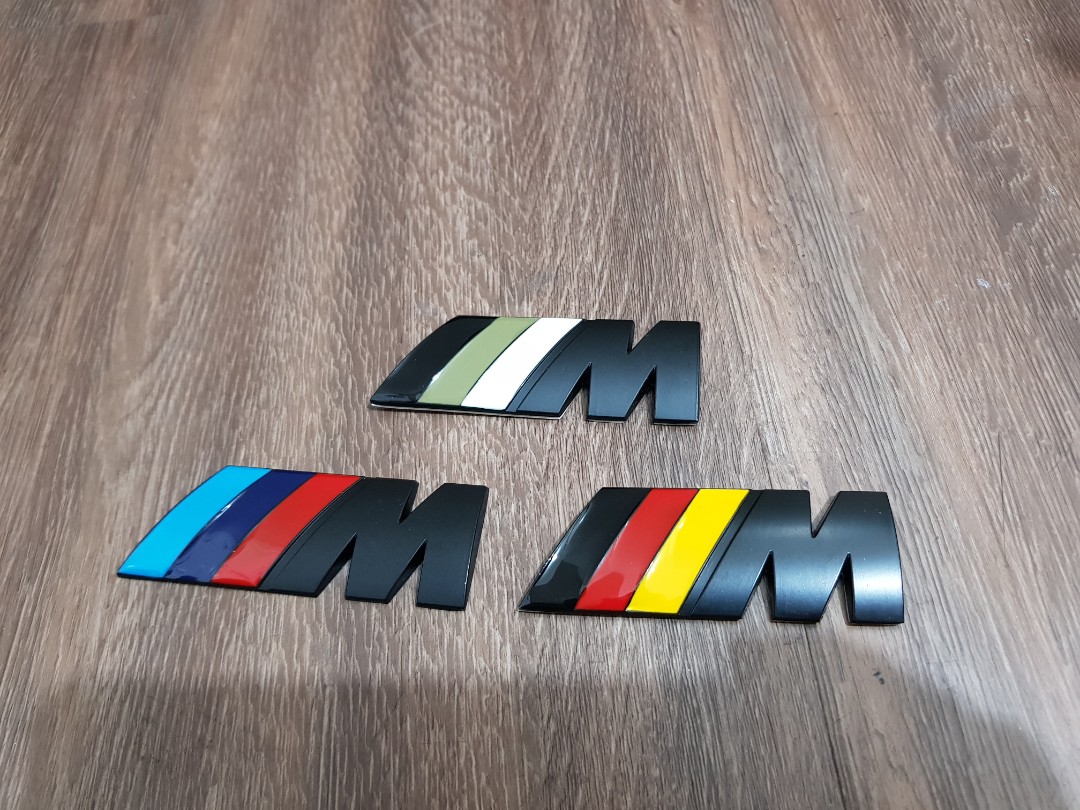 ///M Emblem for BMW Trunk Badge Trunk Emblem for BMW, Car Parts ...