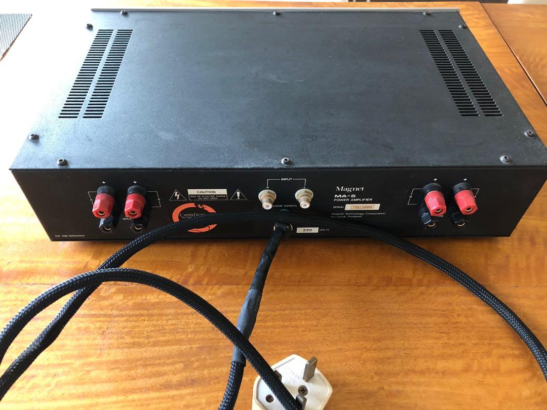 Magnet Power Amp Ma-5, Electronics, Audio on Carousell