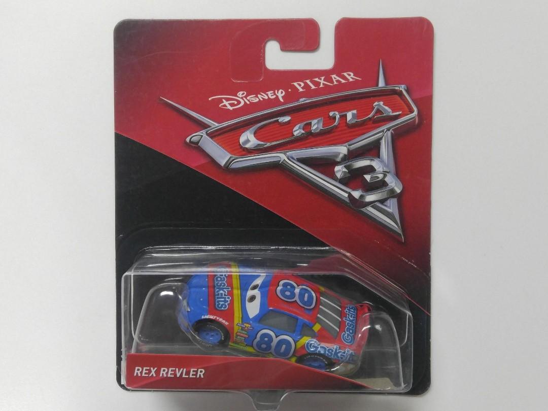 Mattel Disney Pixar Cars 3 反斗車王 Movie Die Cast Car -- Rex Revler #80 ...
