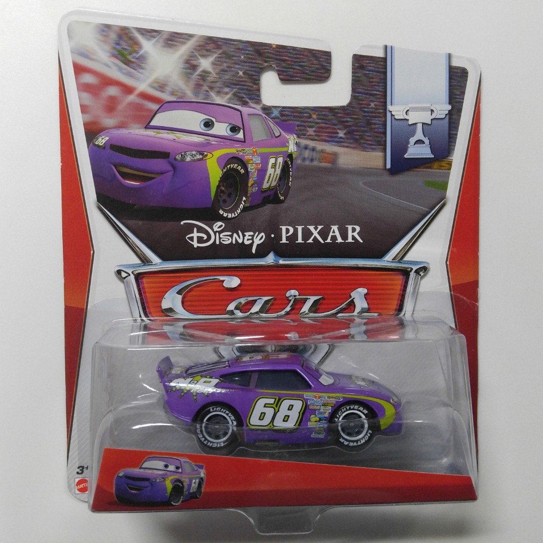 Mattel Disney Pixar Cars 反斗車王 Mainline Die Cast Car -- N2O Cola No. 68 ...