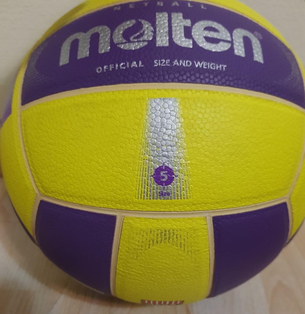 Molten Netball Size 5, Sports, Sports & Games Equipment on Carousell