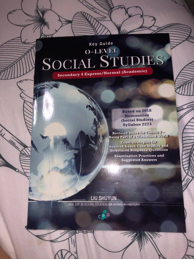 O LEVEL SOCIAL STUDIES GUIDE, Hobbies & Toys, Books & Magazines ...