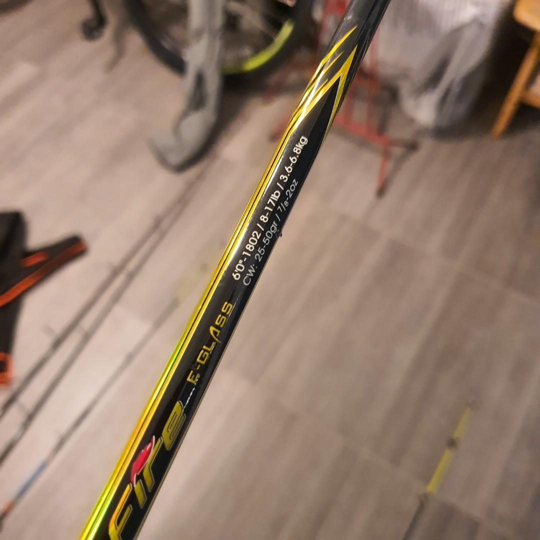 Pioneer fire rod, Sports Equipment, Fishing on Carousell