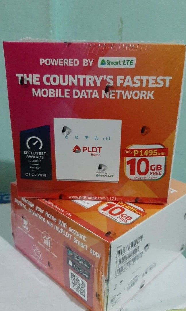 PLDT HOME PREPAID WIFI with SIM (Sealed) Brand New!, TV & Home ...