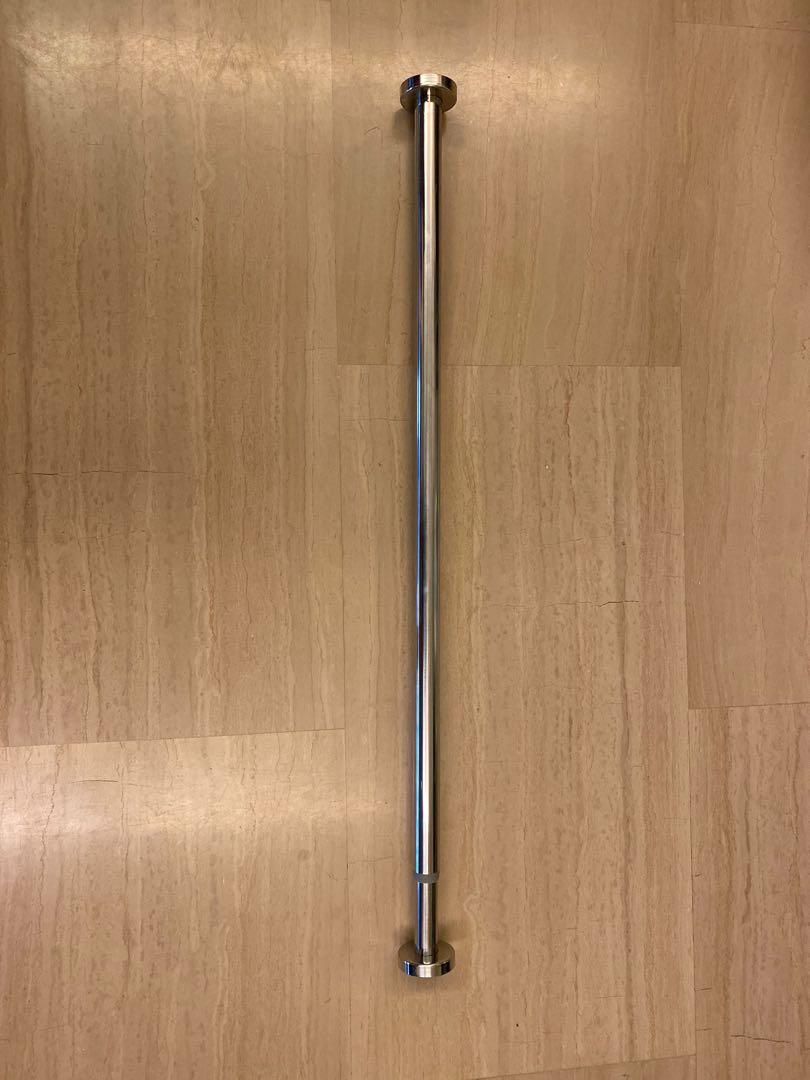 Retractable Shower curtain rod, Furniture & Home Living, Bathroom ...