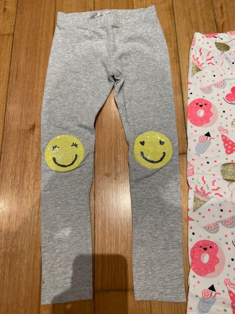 Seed heritage smiley face Leggings, Babies & Kids, Girls' Apparel, 4 to ...