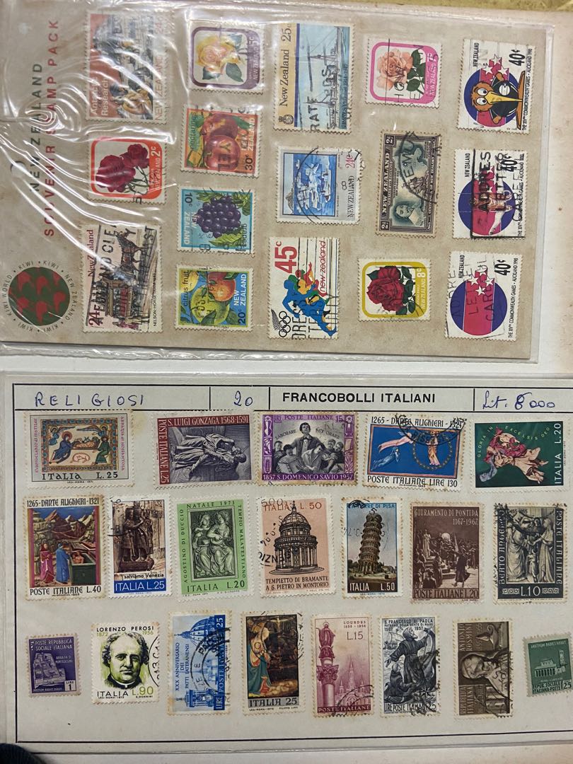 Rare International stamp collection since 1960s , Announcements on ...