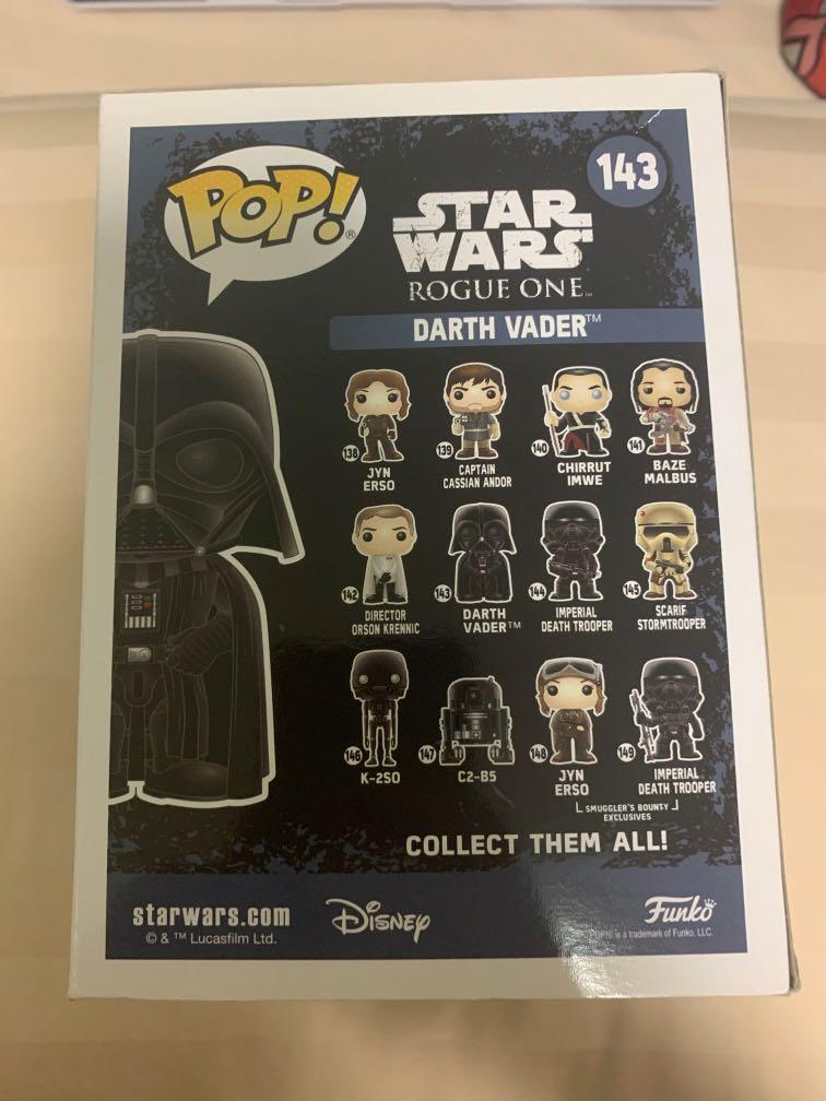 Star Wars Funko Pop( Darth Vader 143), Hobbies & Toys, Toys & Games on ...