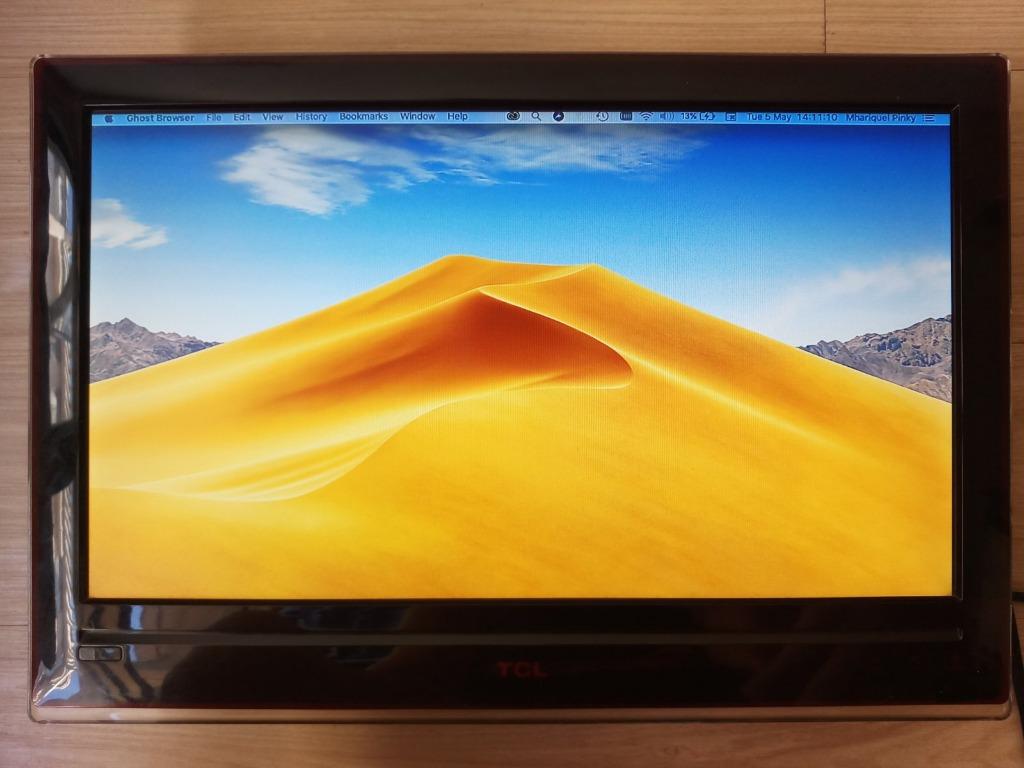 TCL Flat Screen TV 19 Inch (Pre-loved) Computer PC Monitor, Audio ...
