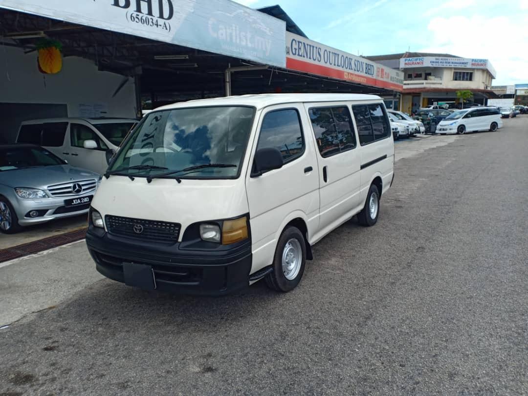 TOYOTA HIACE WINDOW VAN 2.0MT, Cars, Cars for Sale on Carousell