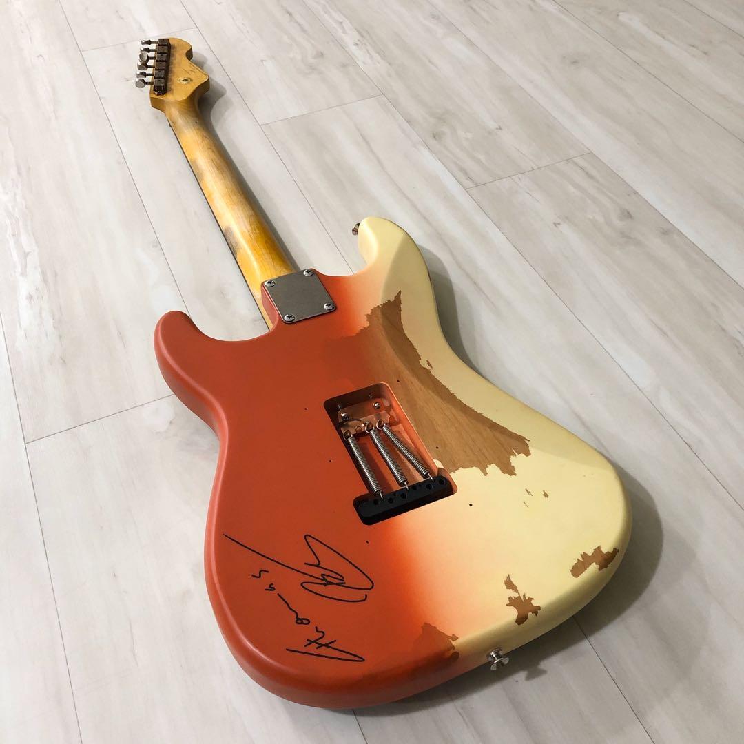 Vintage Icon Series V6 Thomas Blug 'Summer Of Love' Guitar, Electric ...