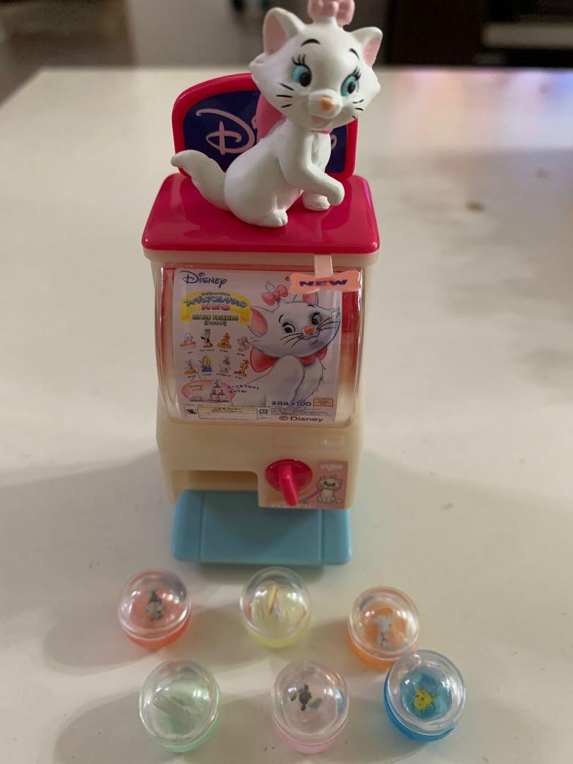 Vintage Miniature Gashapon Capsule Yujin Disney Capsule Machine (1 full ...