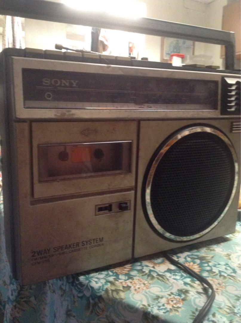 Vintage Sony Two Way Speaker System Radio, Audio, Soundbars, Speakers ...