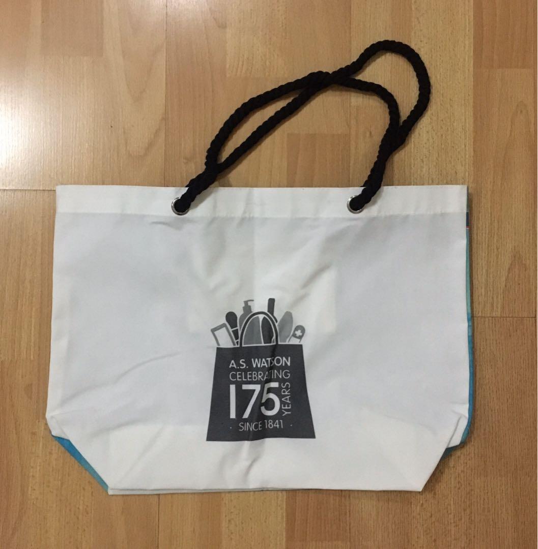 WATSONS Eco Bag, Women's Fashion, Bags & Wallets, Beach Bags on Carousell