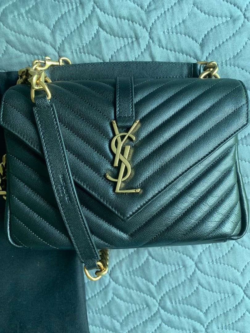 YSL college bag, Luxury, Bags & Wallets on Carousell