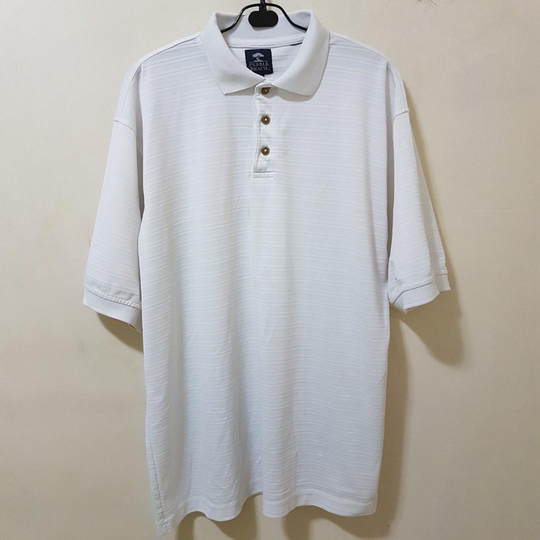 Medium Polyester Grand Slam & Pebble Beach Polo Shirts (2 pcs.), Men's ...