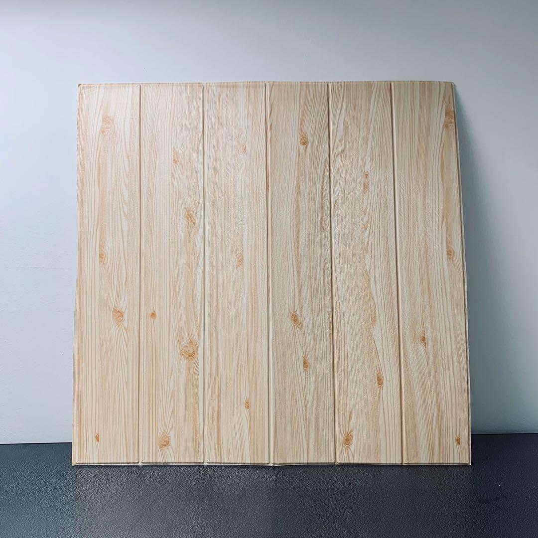 3d Wallpaper thick foam planks wood wooden, not bricks brick, Furniture ...
