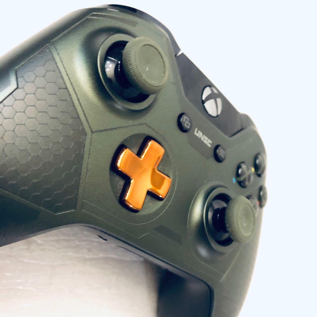 [中古品] XBOX ONE HALO 最後一戰 UNSC 主題版 手掣 CONTROLLER / 注意 ⚠️舊版 非藍芽版本, 電子遊戲 ...