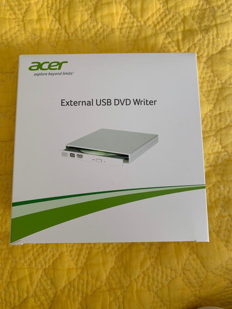 Brand New Acer External USB DVD writer+ 1 free PC Game(Medal of Honor ...