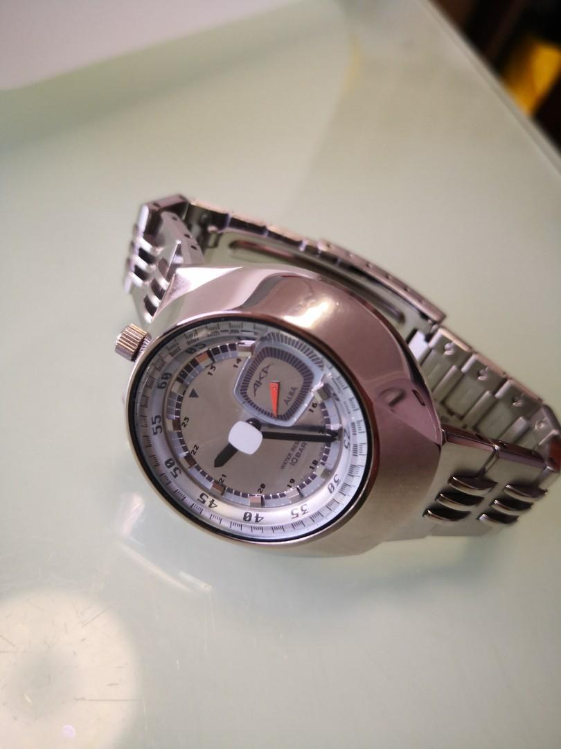 ALBA AKA (seiko)"Bullhead", Luxury, Watches on Carousell