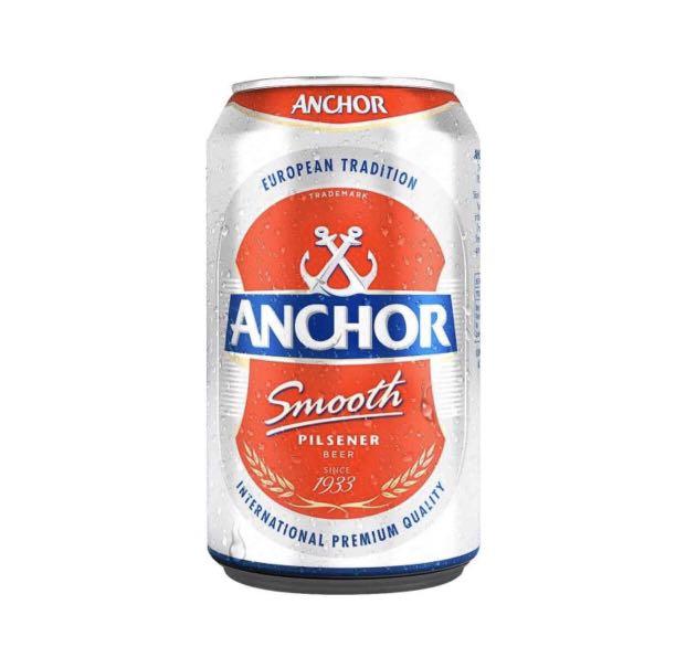 Anchor Smooth Pilsener Beer Can 320ml x 6 on Carousell