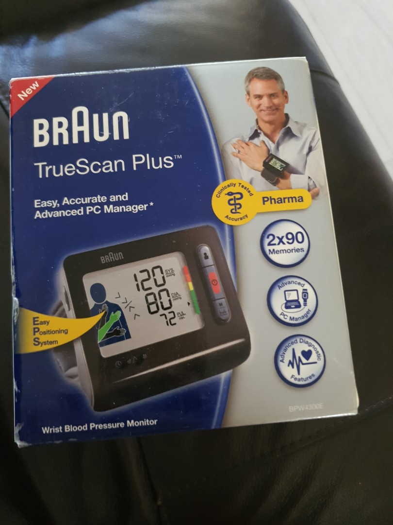 Braun Blood Pressure Monitor, Health & Nutrition, Massage Devices on ...