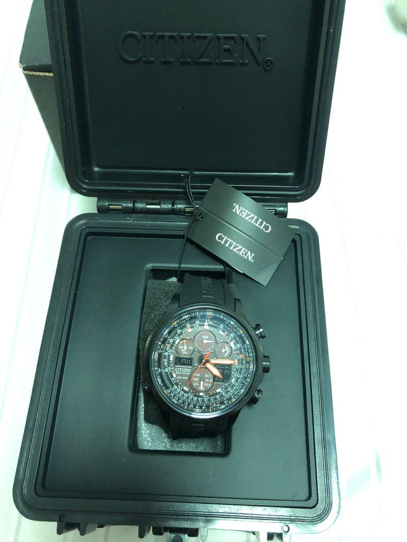 Citizen Navihawk JY8035-04E Promaster Eco-Drive Radio 200M, 名牌, 手錶 ...