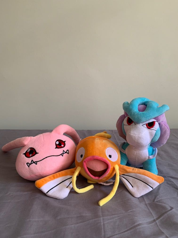 Digimon plush, Hobbies & Toys, Toys & Games on Carousell