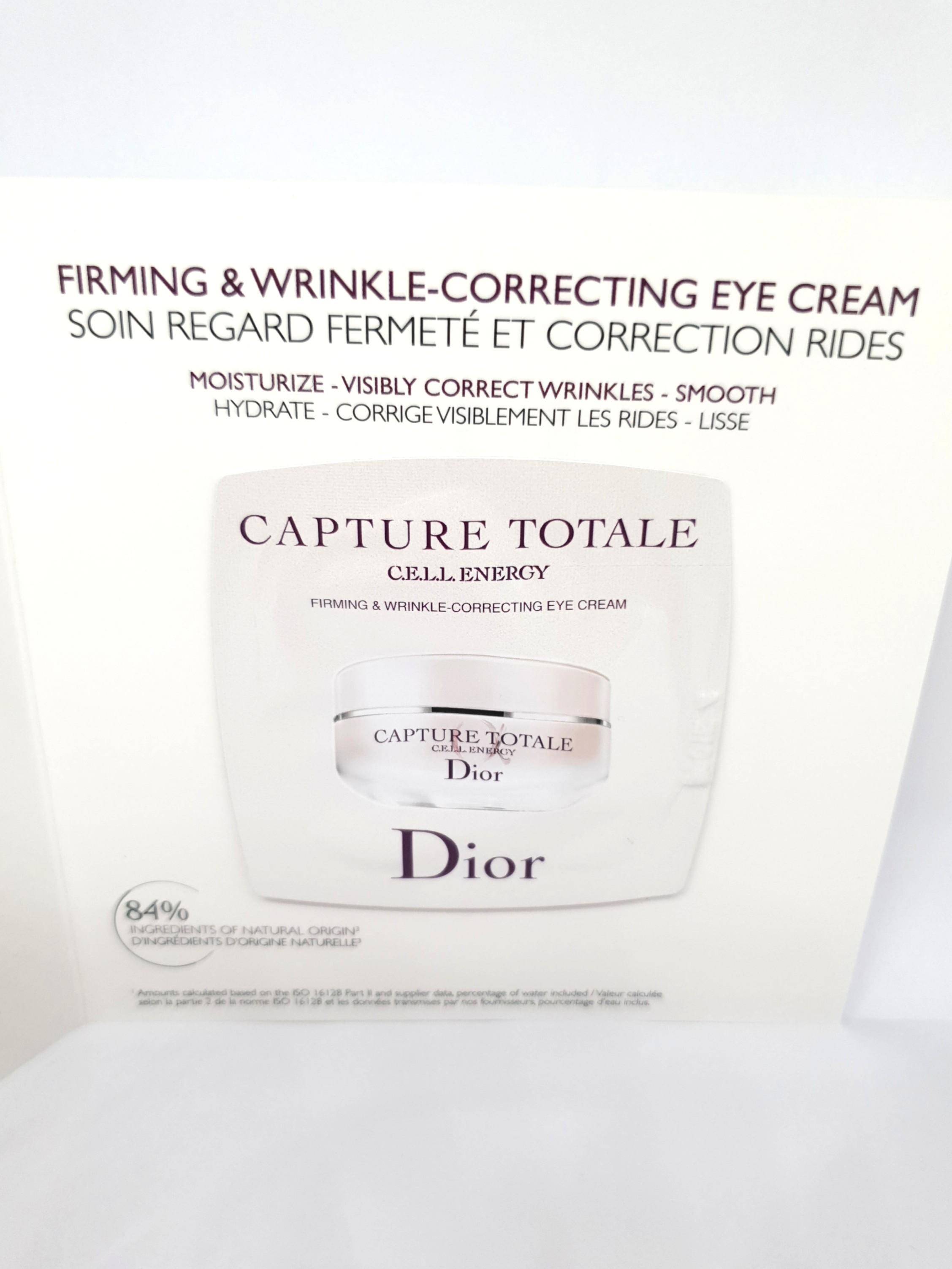 Dior Capture Totale Trial Kit/Samples, Beauty & Personal Care, Face ...