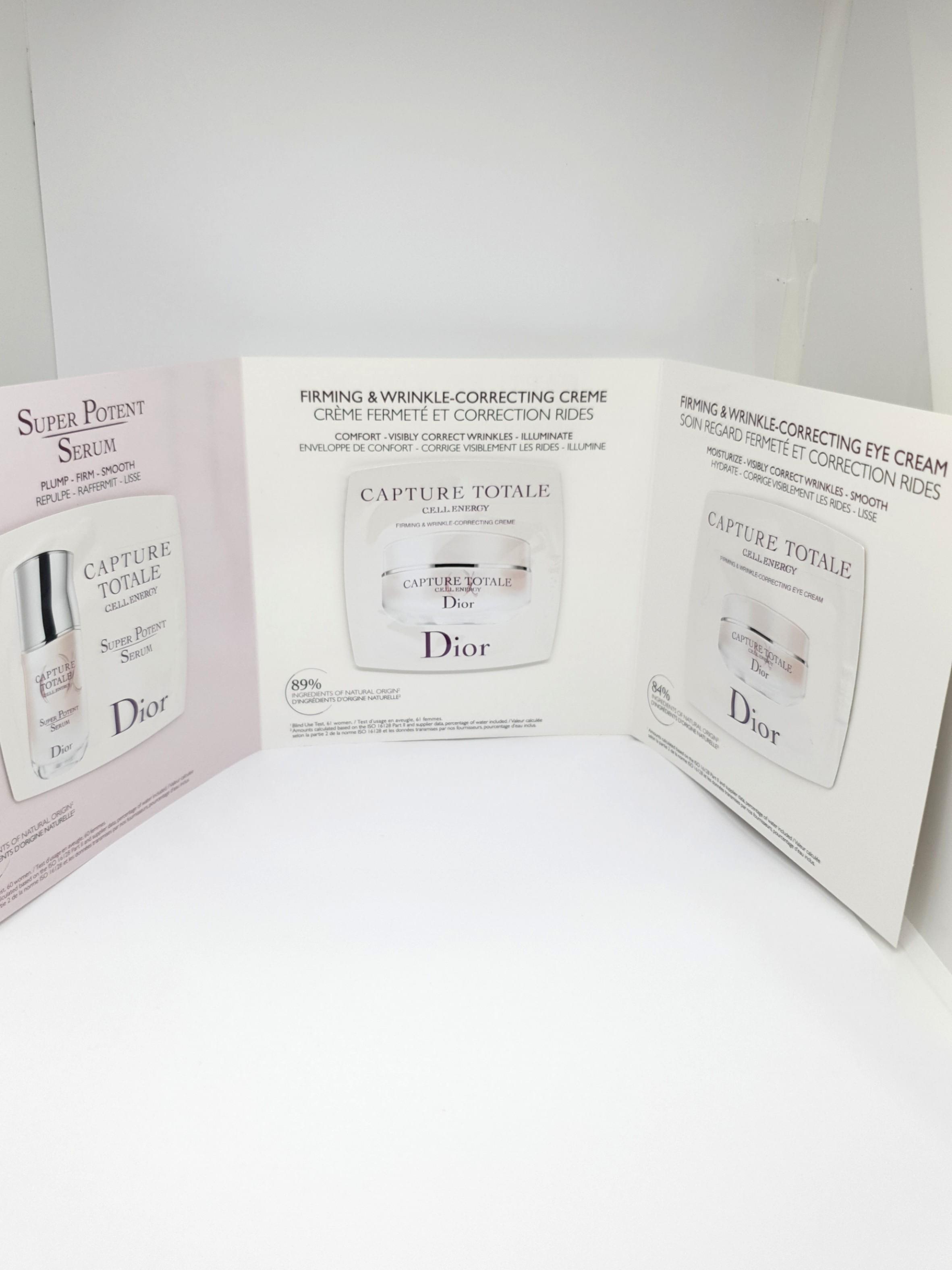 Dior Capture Totale Trial Kit/Samples, Beauty & Personal Care, Face ...