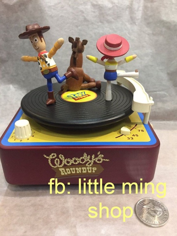 Disney Pixar Toy Story Woody Wooden Music Box, Everything Else, Others ...