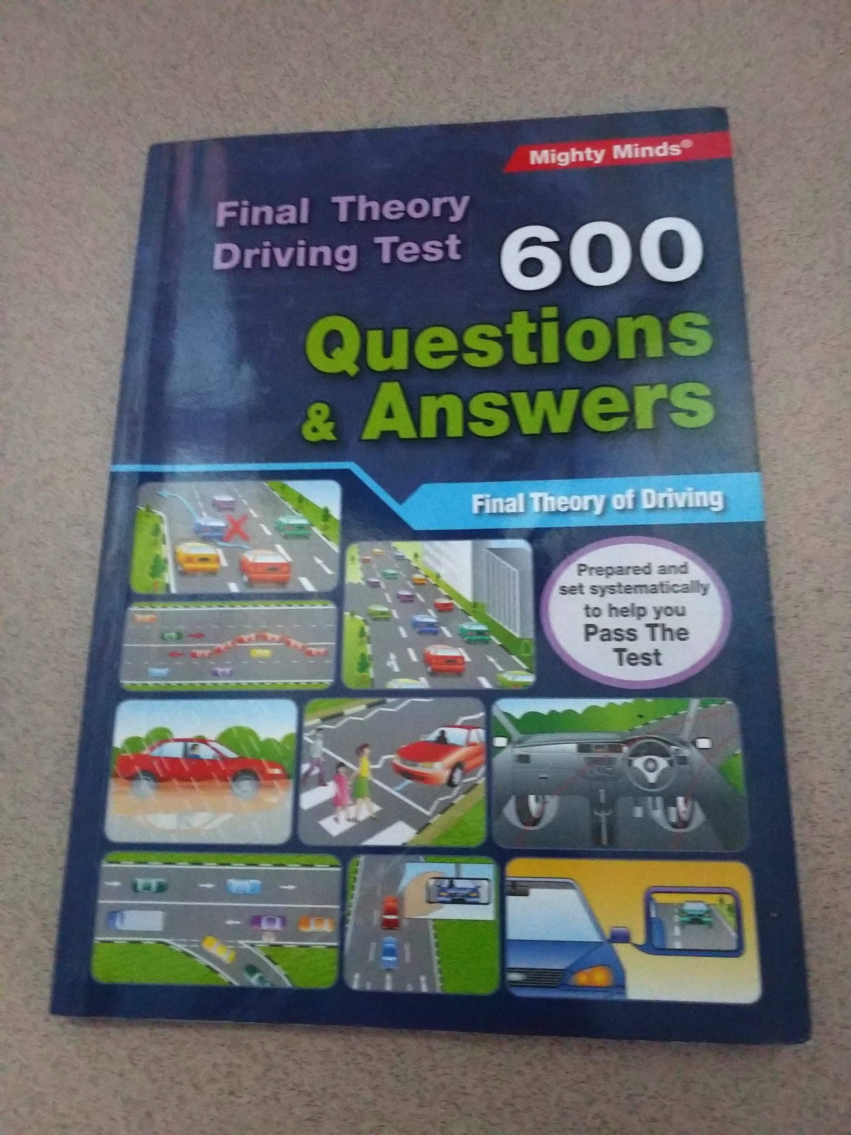 Driving test theory book 1 & 2, Books & Stationery, Non-Fiction on ...