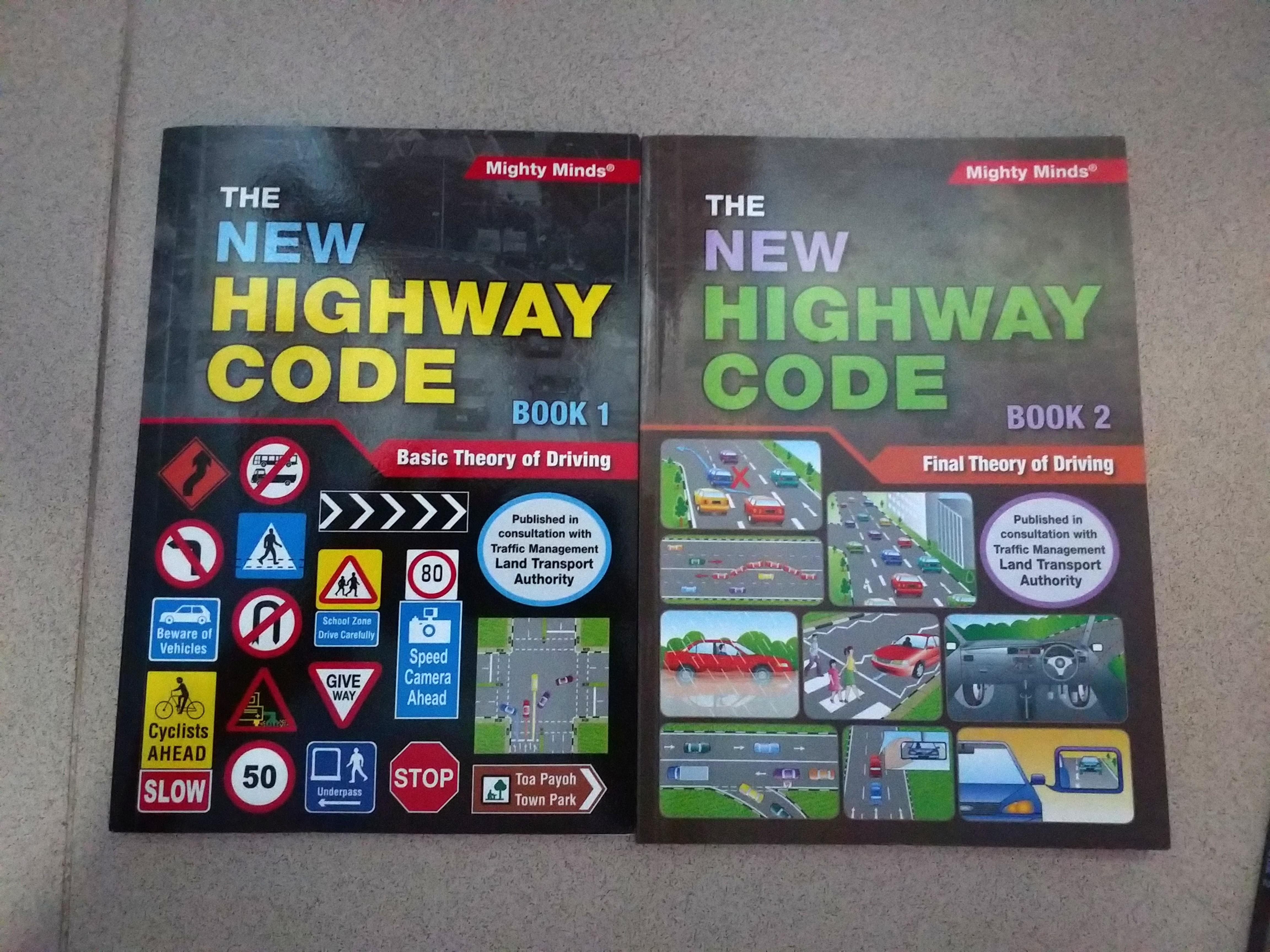 Driving test theory book 1 & 2, Books & Stationery, Non-Fiction on ...