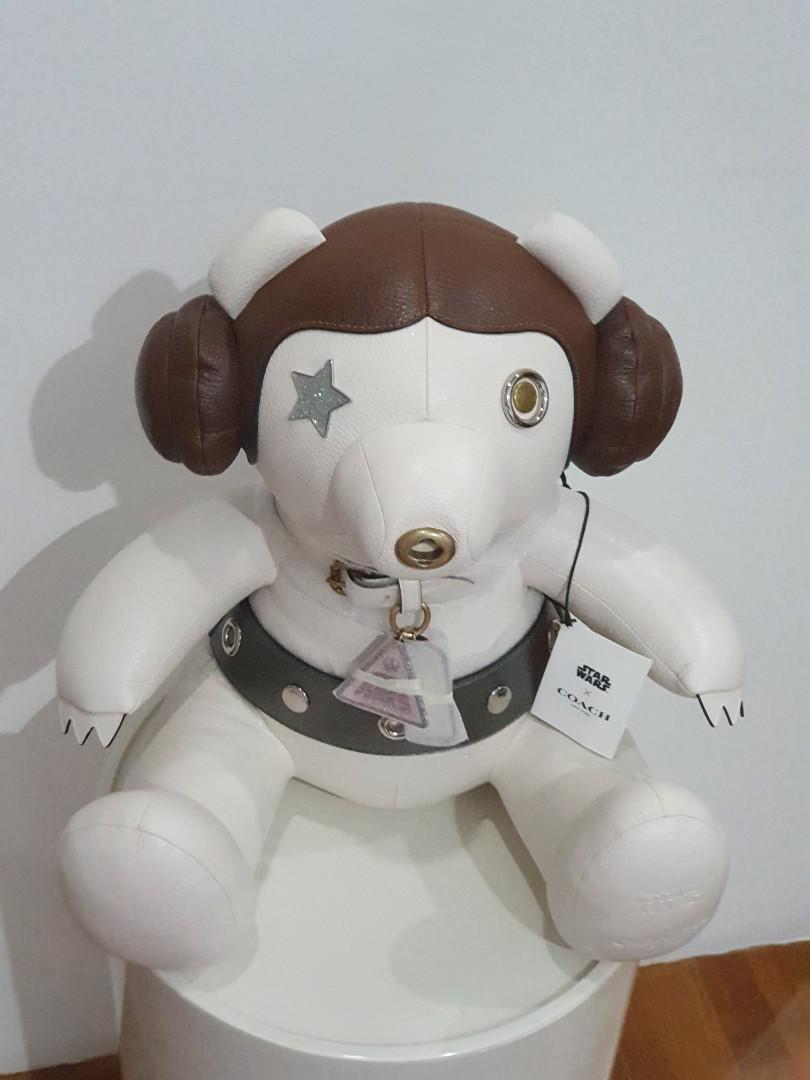 Extremely Limited Edition Star Wars X COACH PRINCESS LEIA leather bear ...