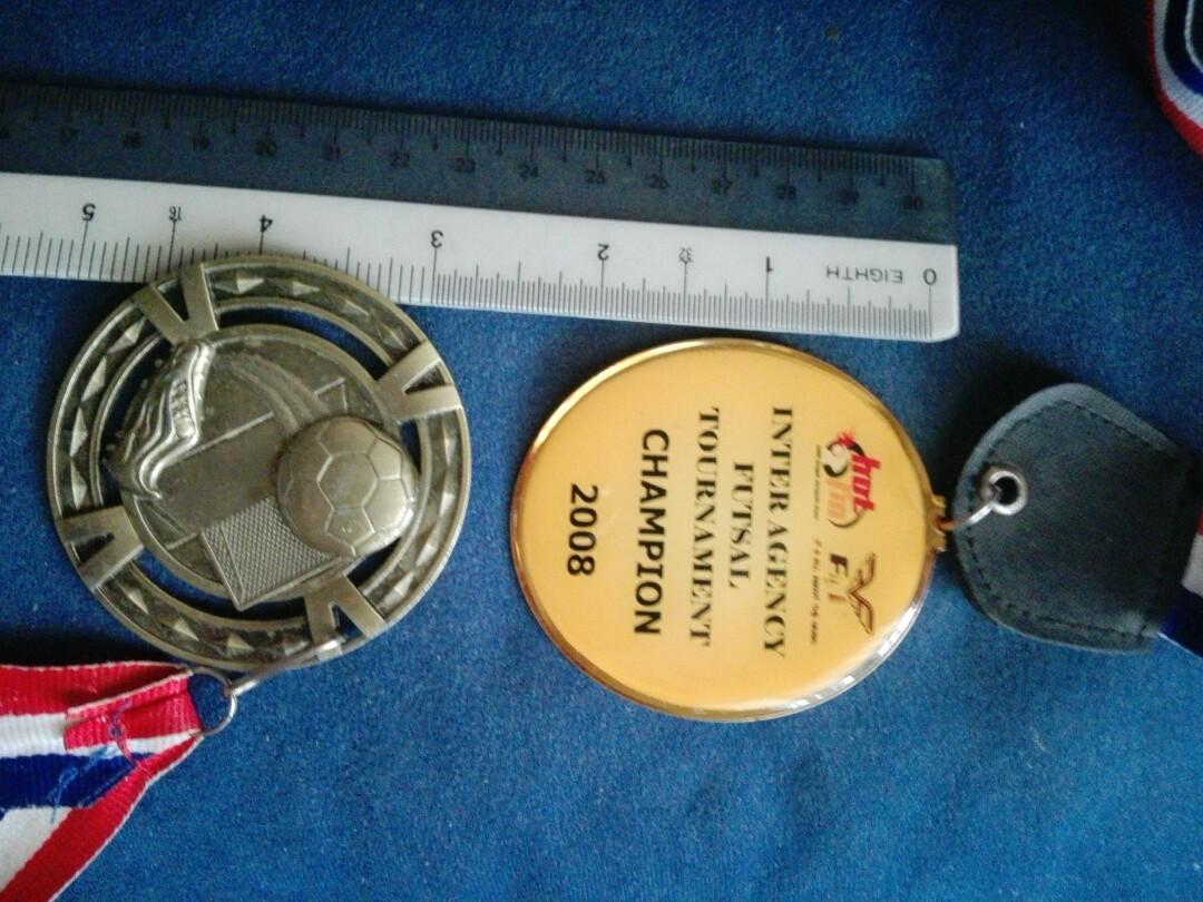 Football Medalions Collection, Sports Equipment, Sports & Games, Racket ...