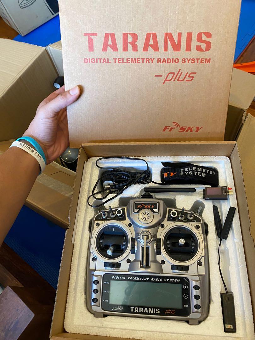 FrSky Taranis X9D Plus Combo w/ X8R and voltage telemetry sensor ...