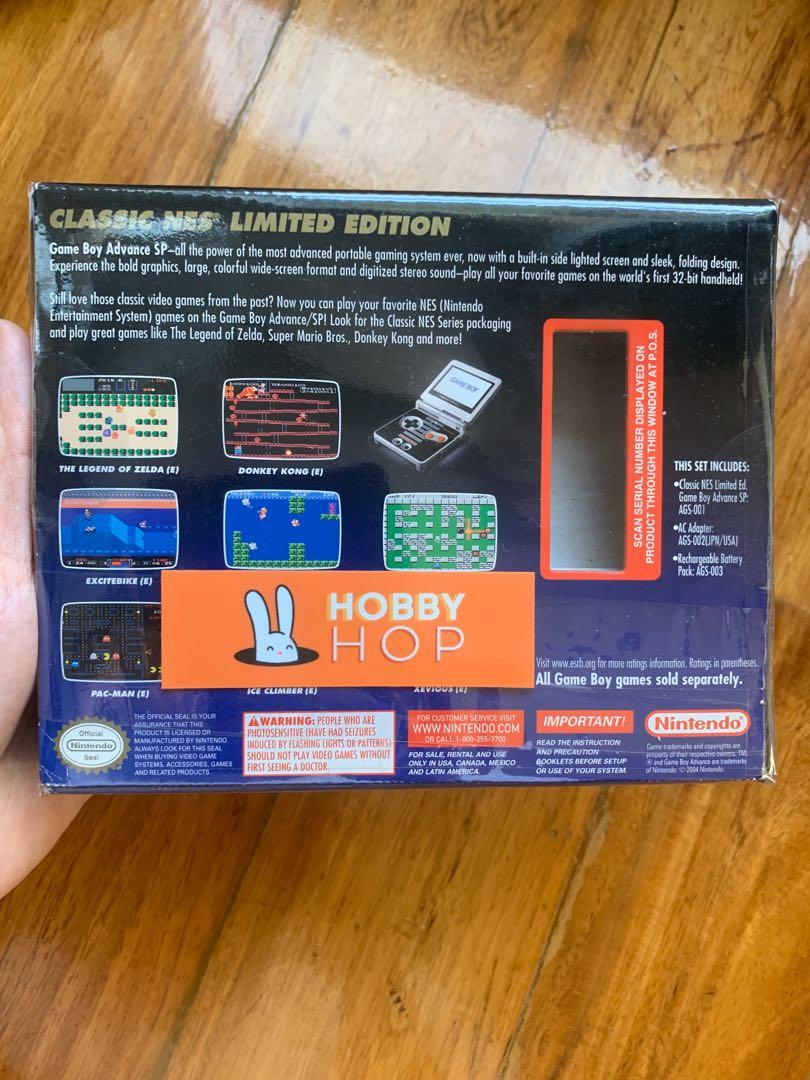 Gameboy GBA SP NES Classic Limited Edition *HTF, Video Gaming, Video ...